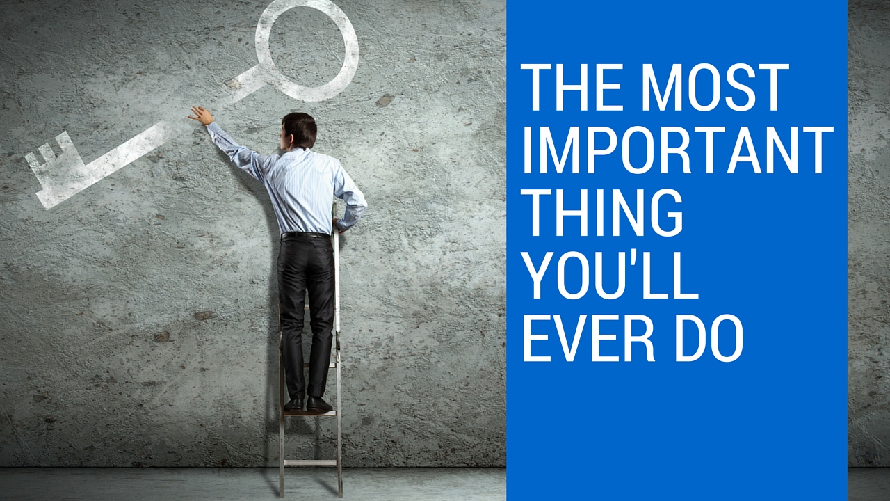 The Most Important Thing You’ll Ever Do | Chris Dunn